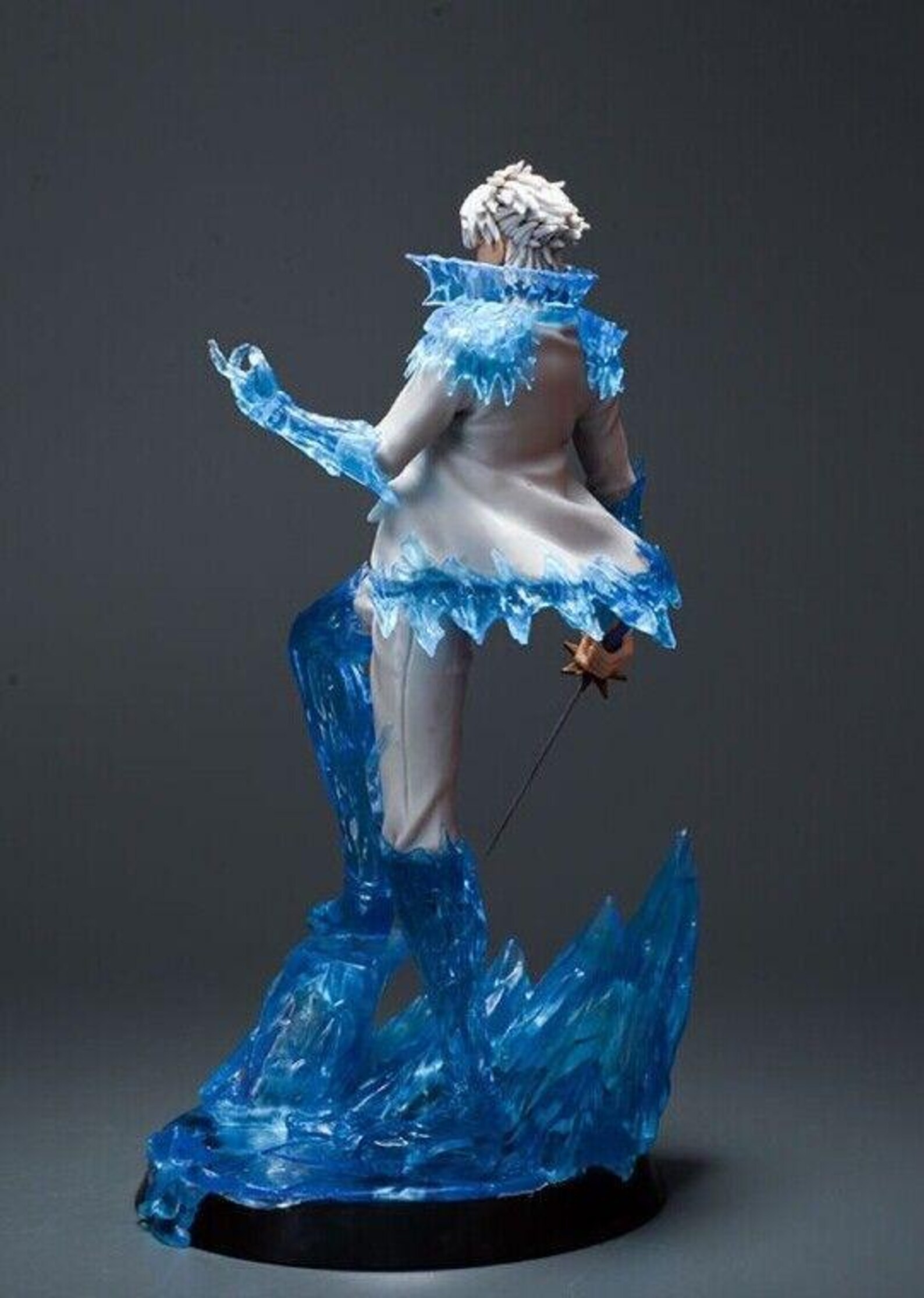 BLEACH Toshiro Hitsugaya Anime Action Figure Sculpture Model PVC 30cm ...