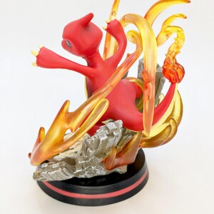 Stunning Handmade Pokémon Charmeleon Collectible Figurine Multicolor ...