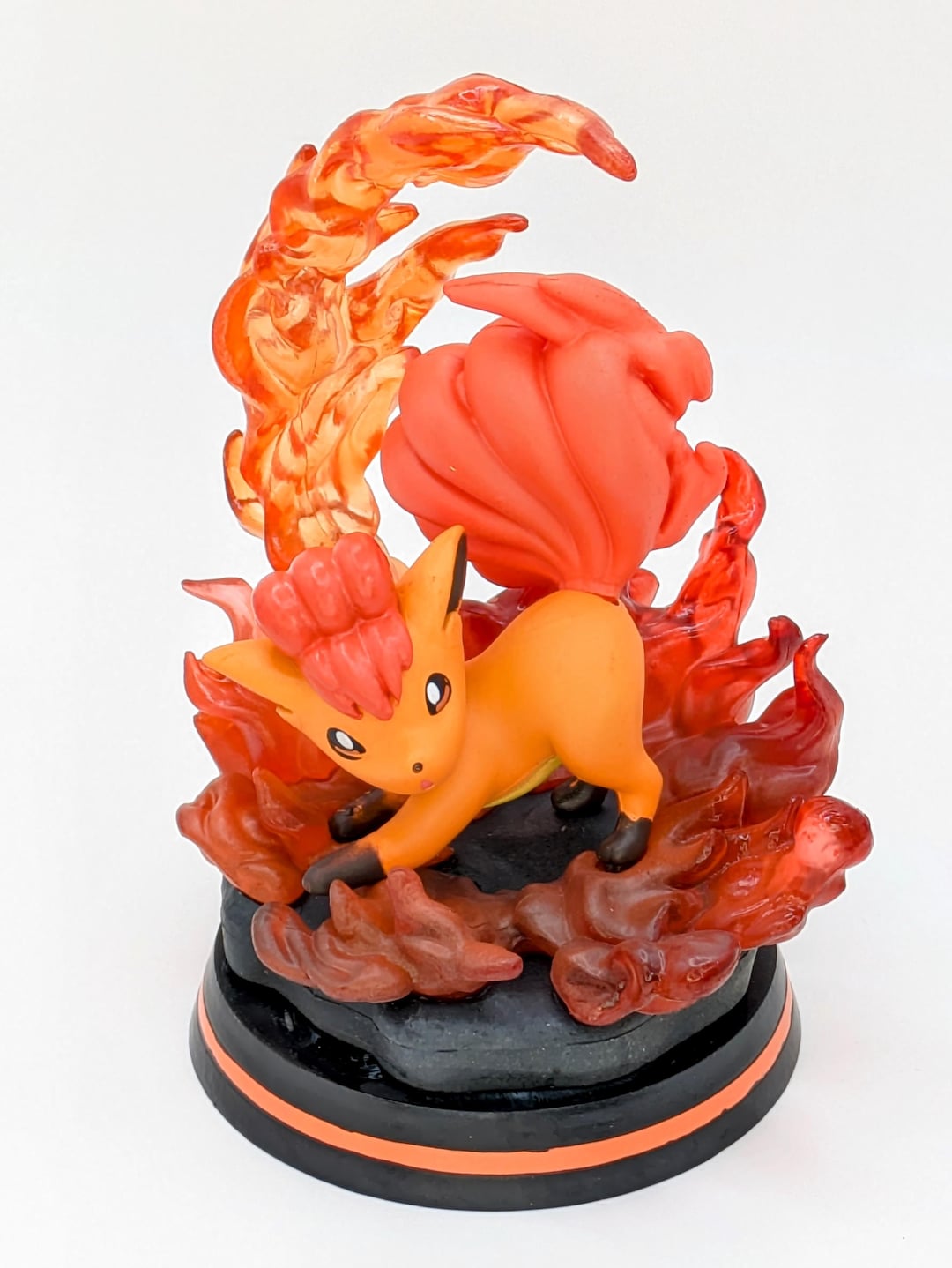 Pokemon Vulpix Figure 5 Inch Fire Vulpix Statue High-quality Vulpix ...