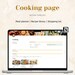 Notion Template Cooking Hub | Meal Planner, Recipe Library, Grocery ...