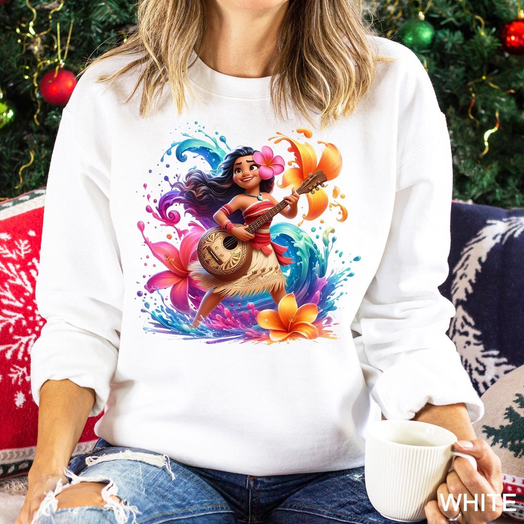Moana 2 Sweatshirt, Disney Moana 2 Hoodie, Moana Island Motunui ...