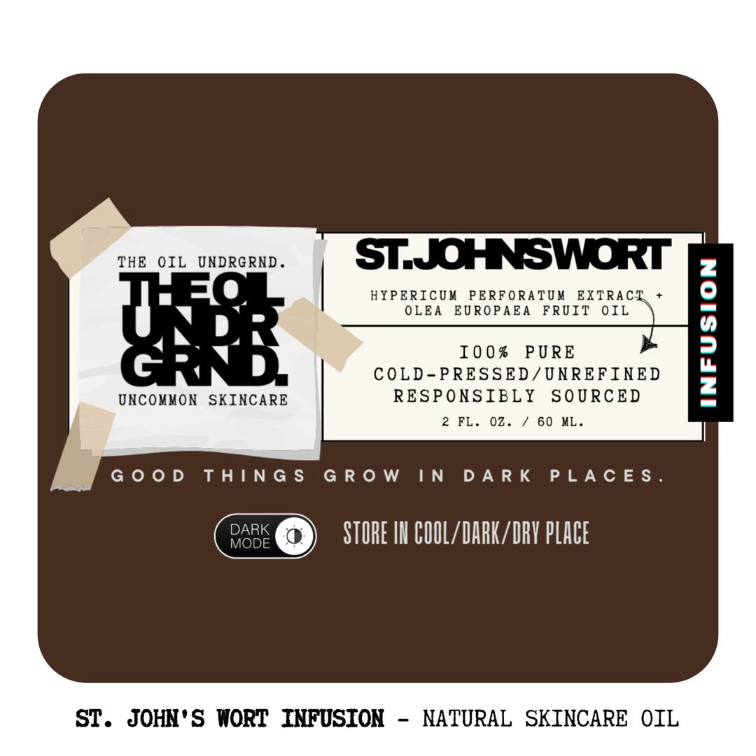 ST. JAMES Wort Olive Oil Infusion: Cold-pressed, Unrefined Skincare 2 ...