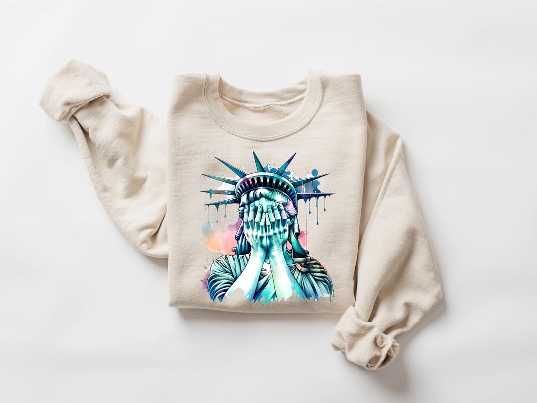 Sad Statue of Liberty Women's T-shirt | Feminist Tee, Support Women's ...
