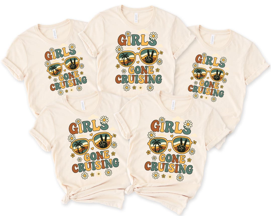 Girls Gone Cruisin Shirts, Cruise Tshirt for Girls Trip, Cruise T-shirt ...