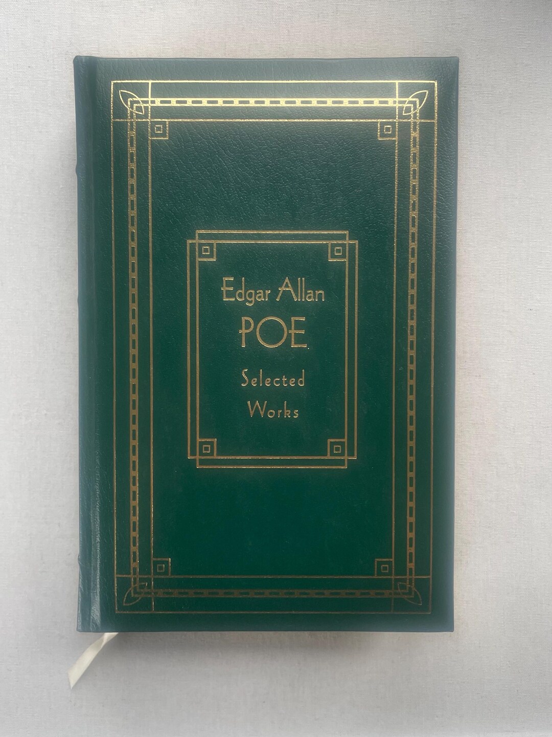 Edgar Allan Poe Selected Works Deluxe Edition Vintage Hardcover Book - Etsy