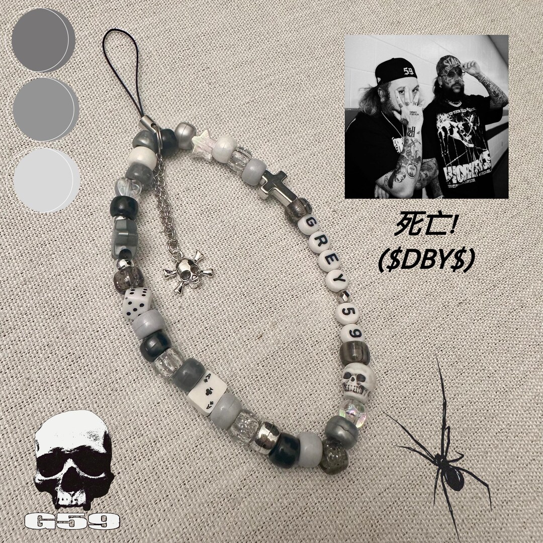Suicideboys Greyfivenine G59 Inspired Handmade Phone Charm Keychain - Etsy