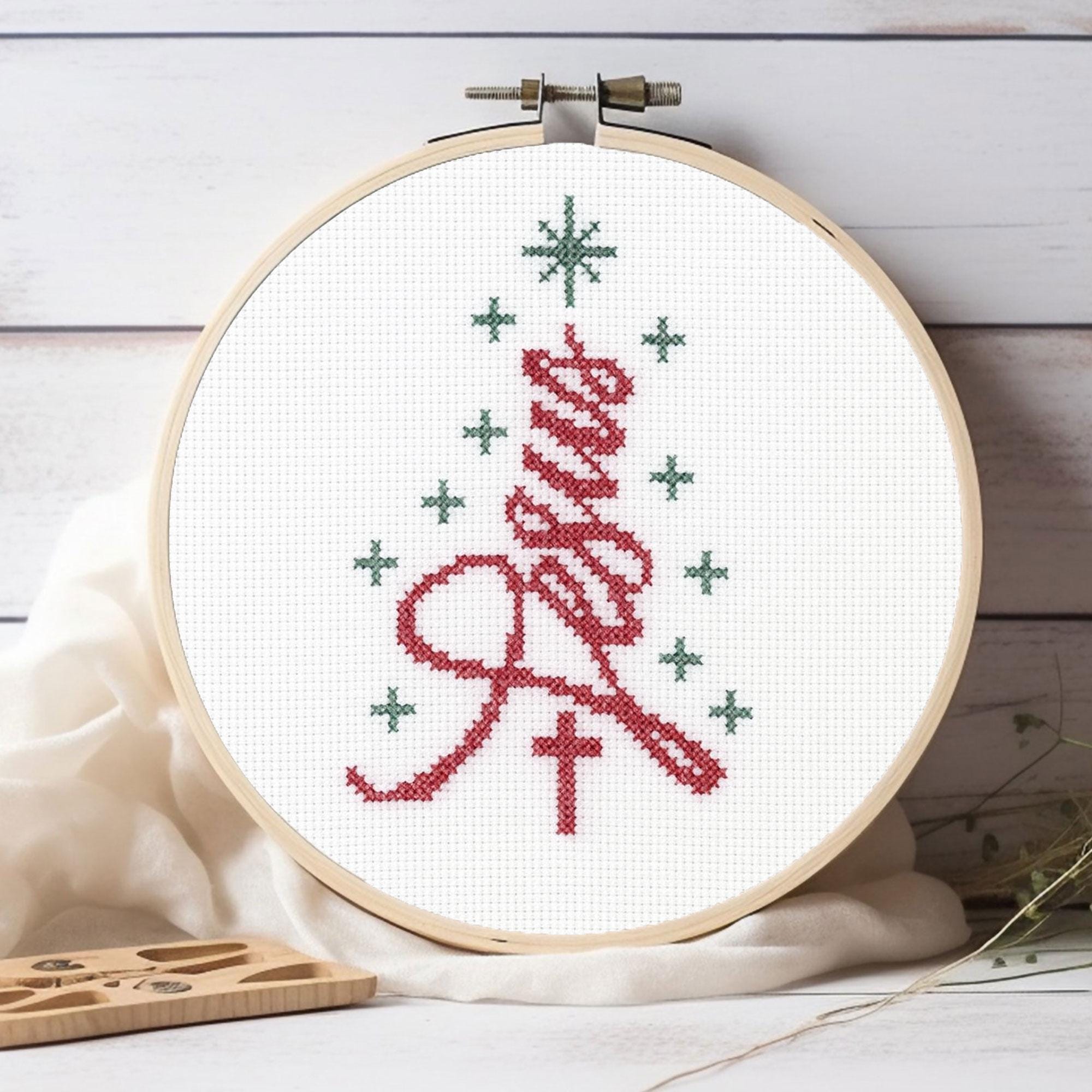 Jesus Christmas Tree Cross Stitch Pattern, Instant Digital Download - Etsy