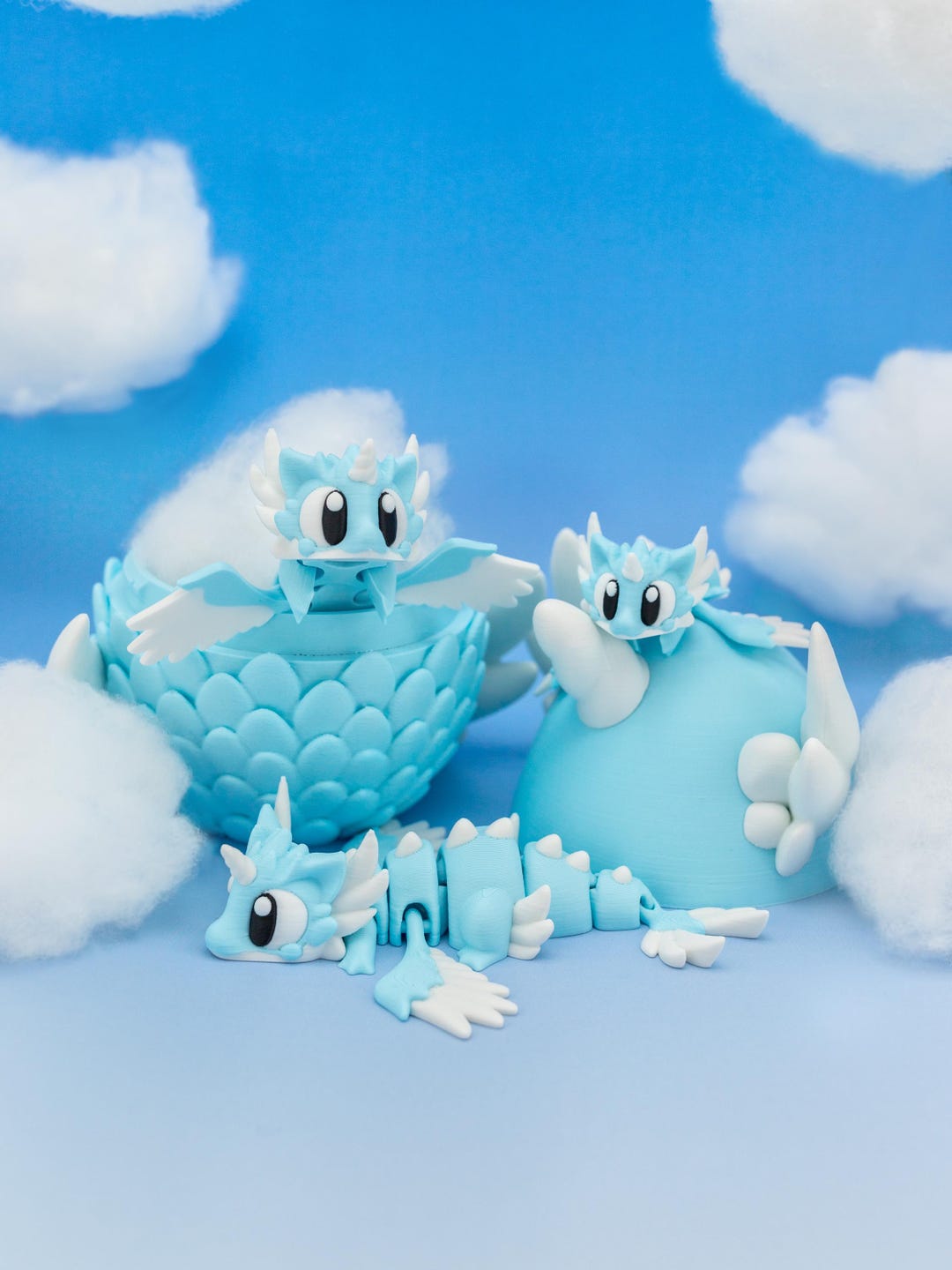 Celestial Dragon Fidget Toy for Kids and Adults, 3d Printed Pocket ...