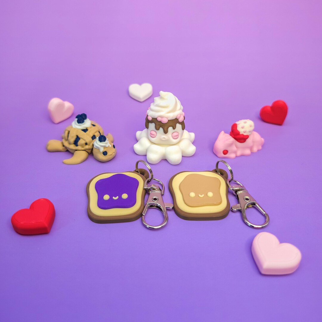Sweet Treats Themed Fidget Toy Gift Bag, 3d Printed Sensory and Stim ...
