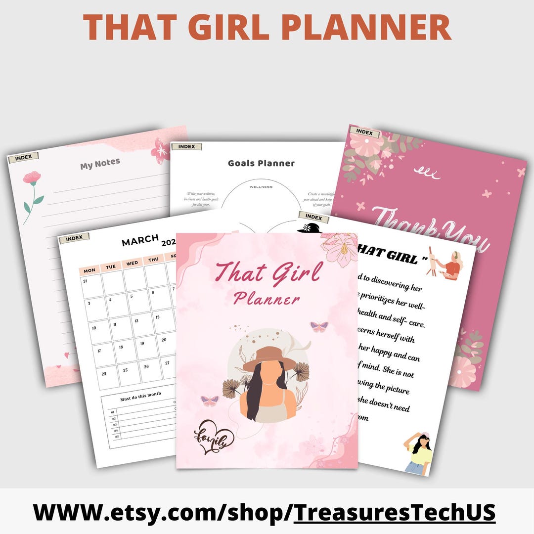 That Girl Planner - Etsy