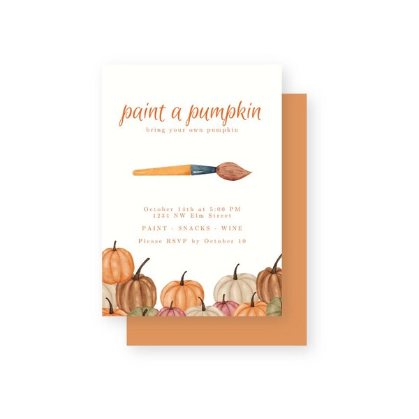 Painting Party Invitation - Etsy