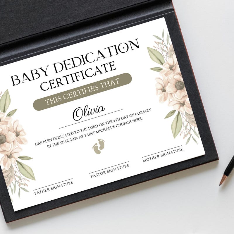 Dedication - Etsy