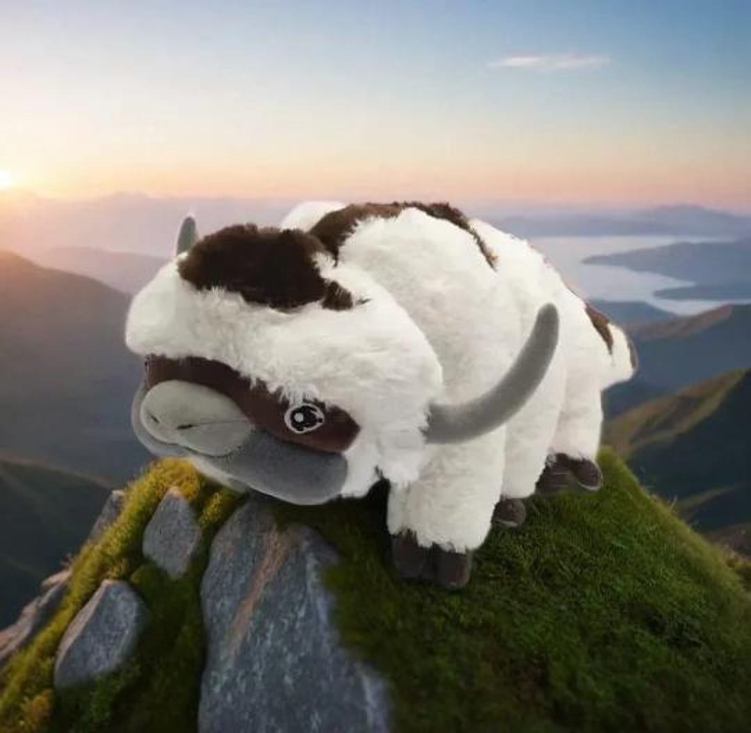 HANDMADE Avatar the Last Airbender Appa Plush Toy 45 CM - Etsy