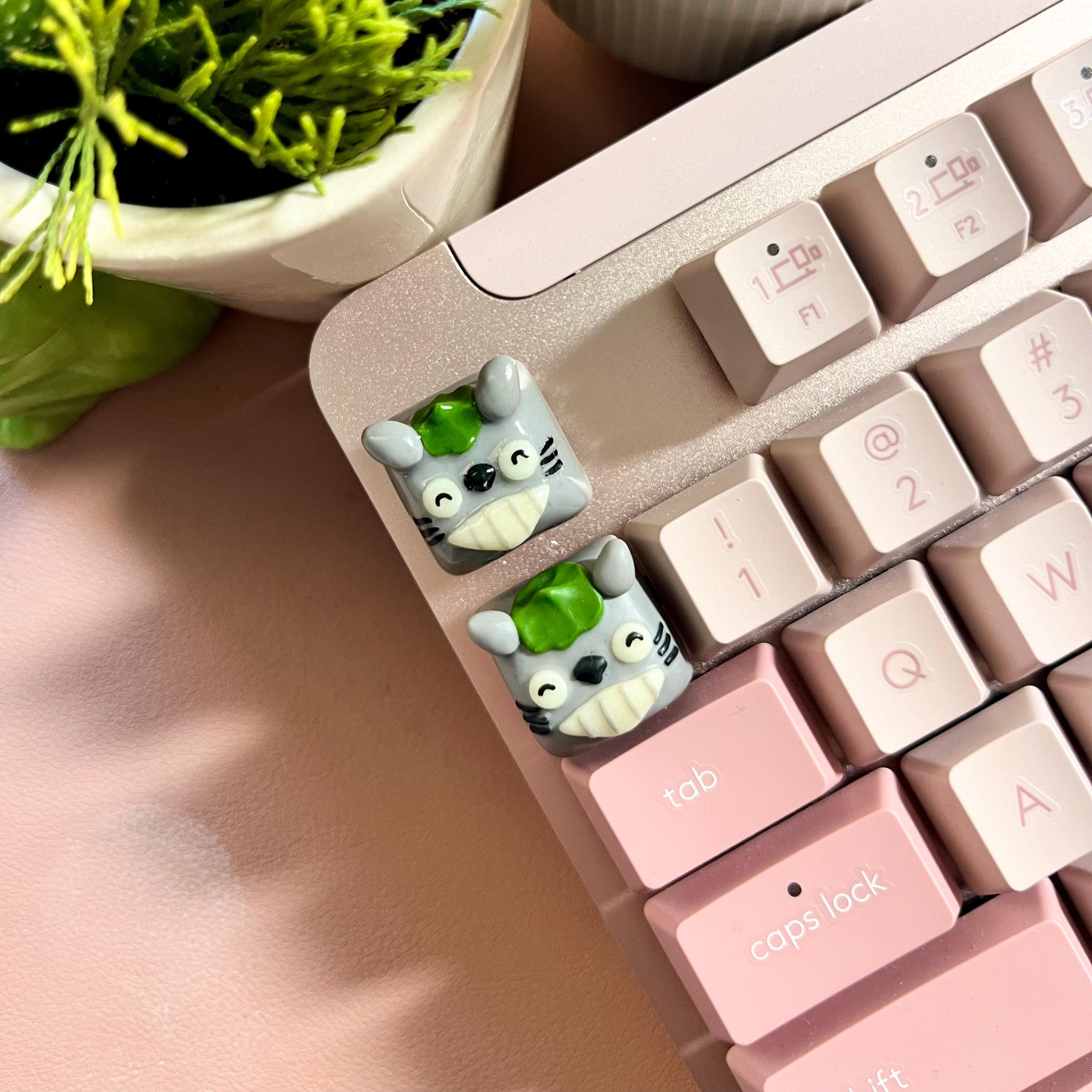 Totoro Keycaps ( Glow in the Dark :) - Etsy