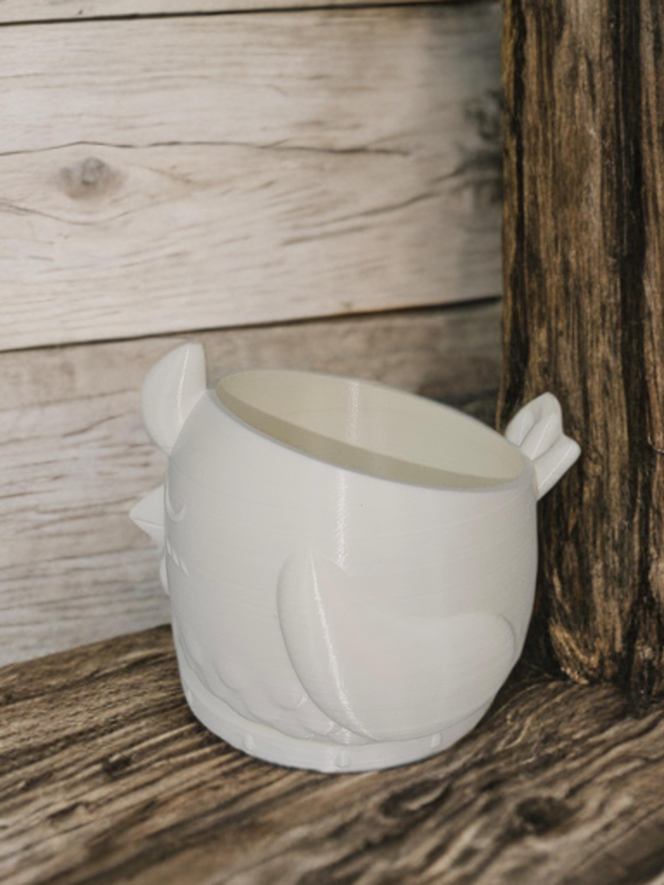 Charming 3D Printed Chicken Planter Cute Hen Succulent Pot Farmhouse ...