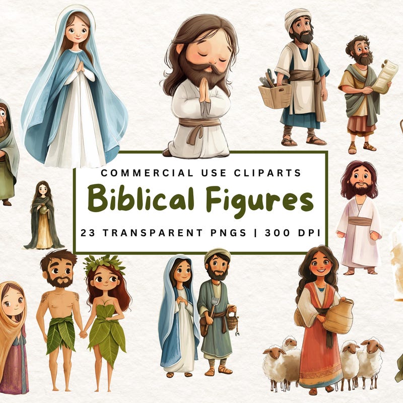 Bible Character Svg - Etsy