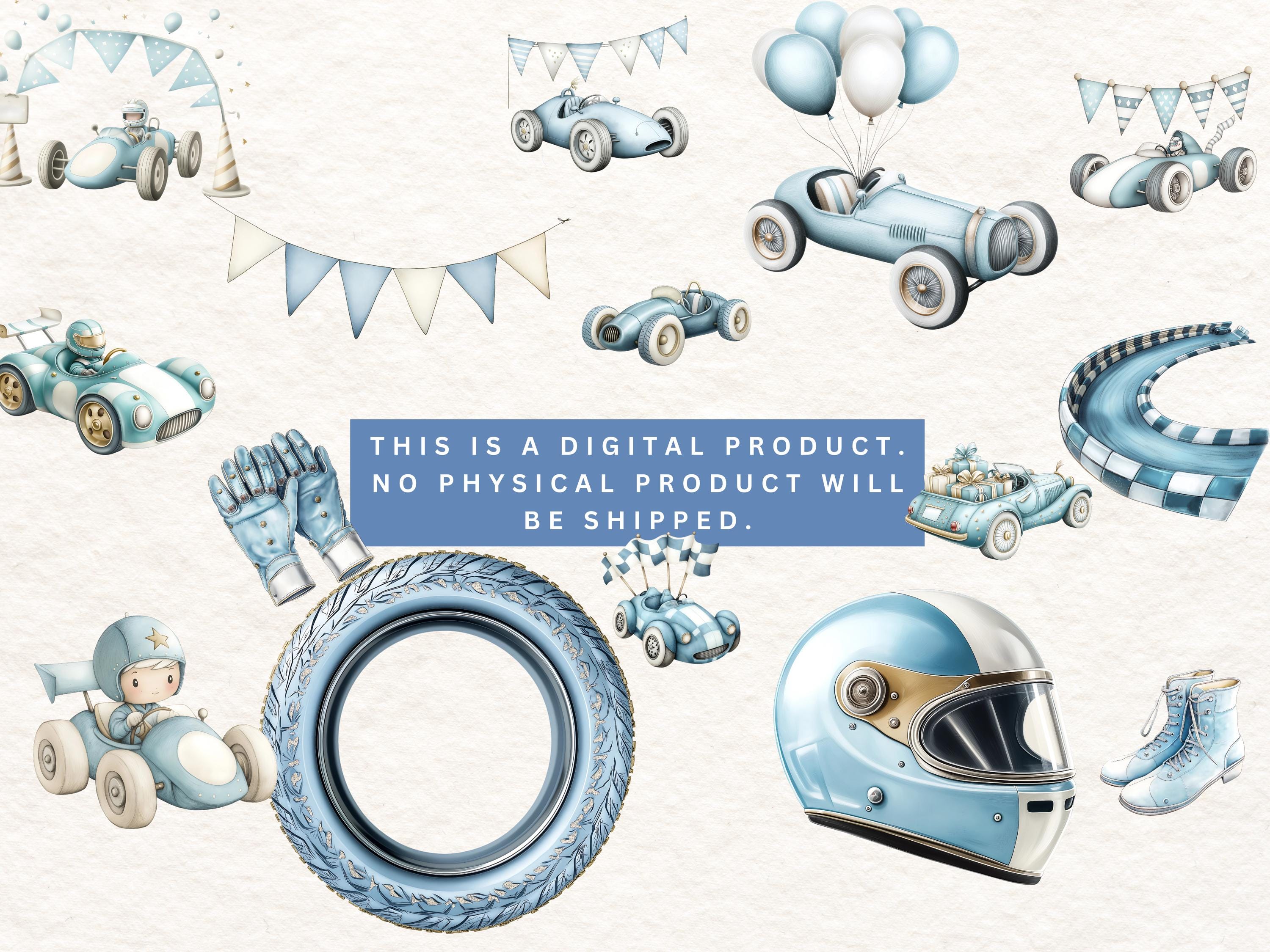 Race Car Clipart Watercolor Race Cars PNG Vintage Race Car Clipart ...