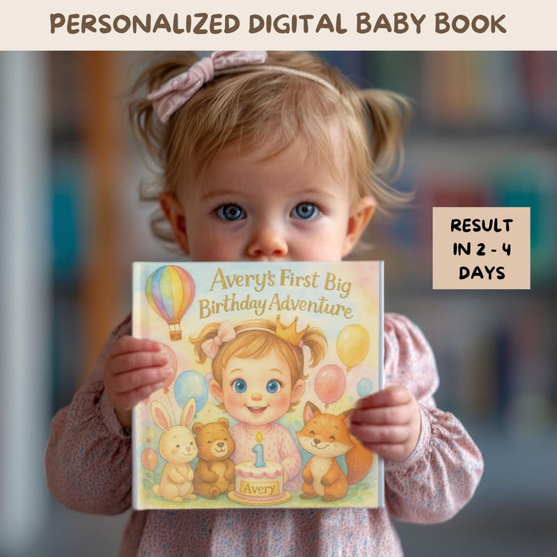 Personalized Storybook - Etsy