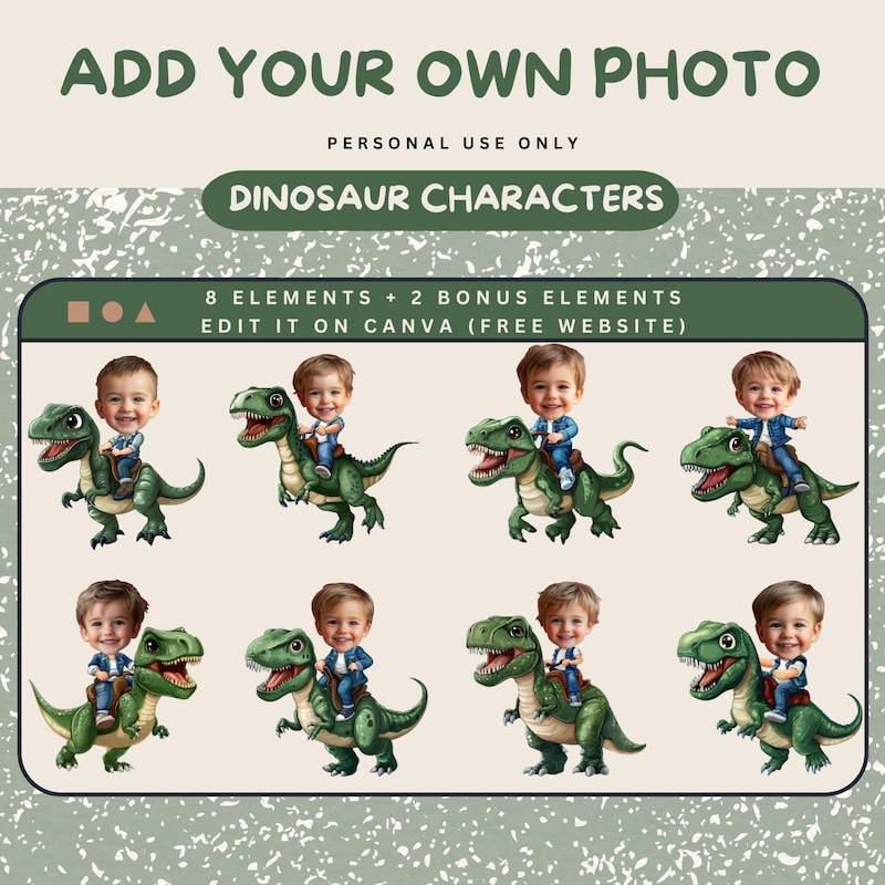 Dinosaur Picture Cake - Etsy