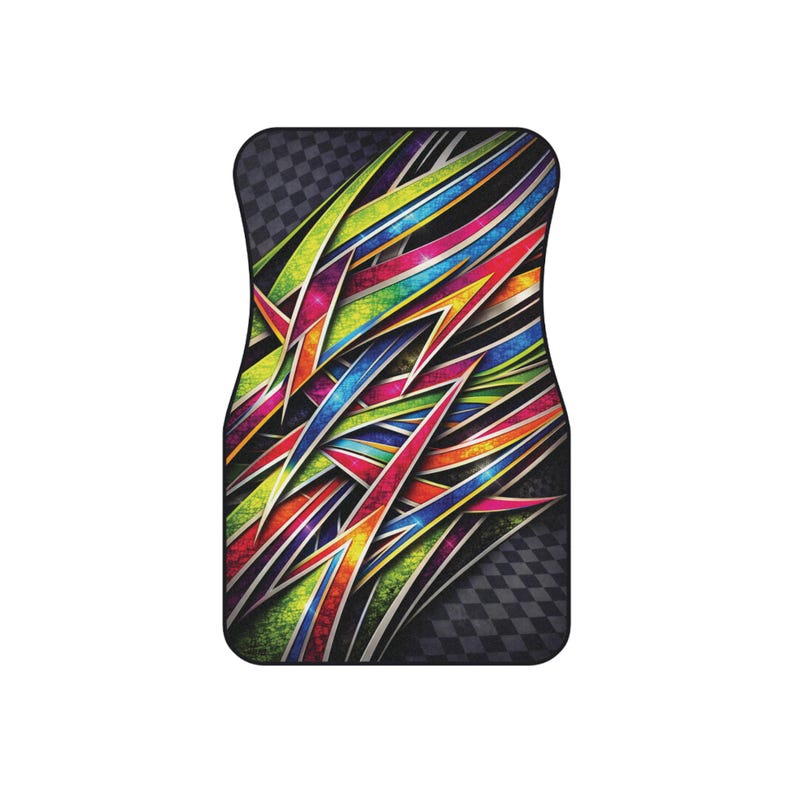 Custom Paint Style Car Floor Mats | Street Truck Interior Automotive ...