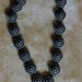 A Unique Matte Silver Metal Pendant Necklace - Etsy