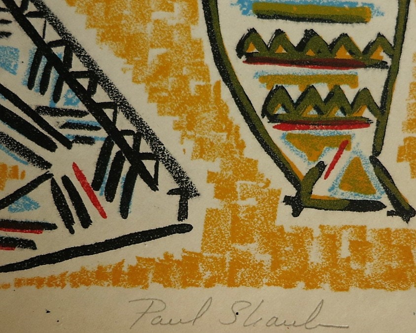 Signed Print by Artist Paul Schaub - Etsy