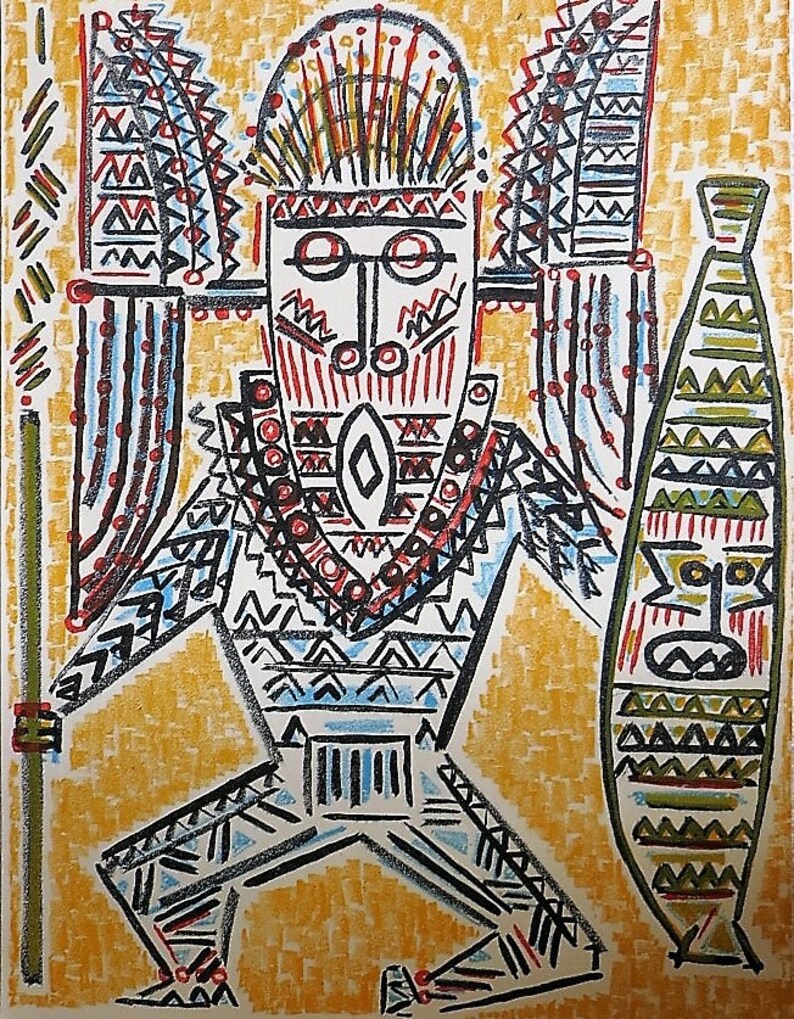 Signed Print by Artist Paul Schaub - Etsy