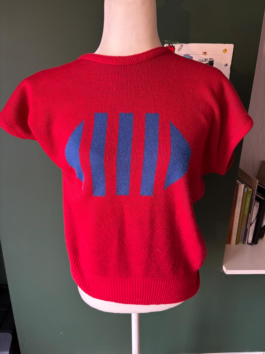 1980 Sweater/vintage Sweater/1980s/vintage 1980s/sleevless Sweater - Etsy