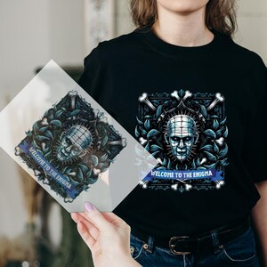 Welcome to the Enigma DTF, Pinhead Harror DTF, Scary DTF, Sublimation ...