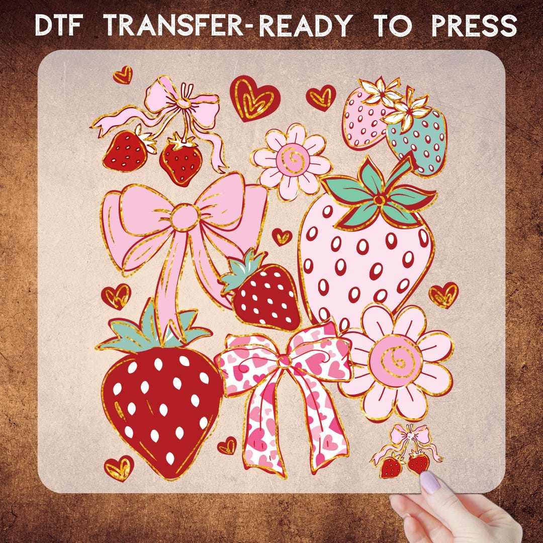Colored and Floral DTF Papers DTF, Ready to Press, Cruise Squad Heat ...