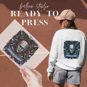 Welcome to the Enigma DTF, Pinhead Harror DTF, Scary DTF, Sublimation ...