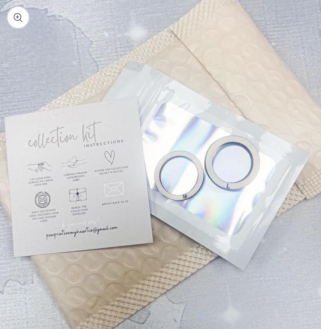 Cremation Pet Ashes Collection Package With Return Label - Etsy