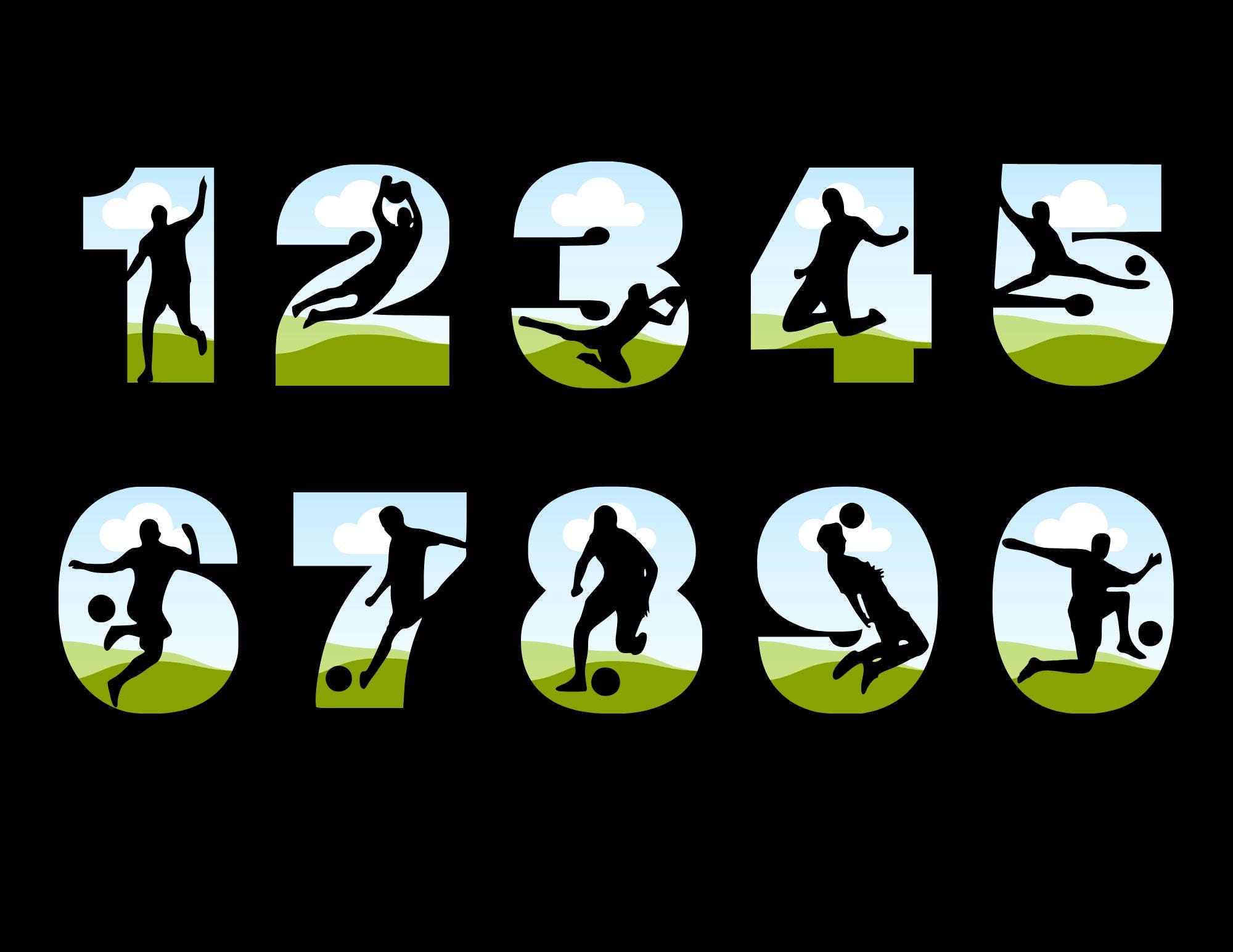 CANVA FRAMES Bundle of Soccer Football ALPHABET Sport Kick, Upper ...