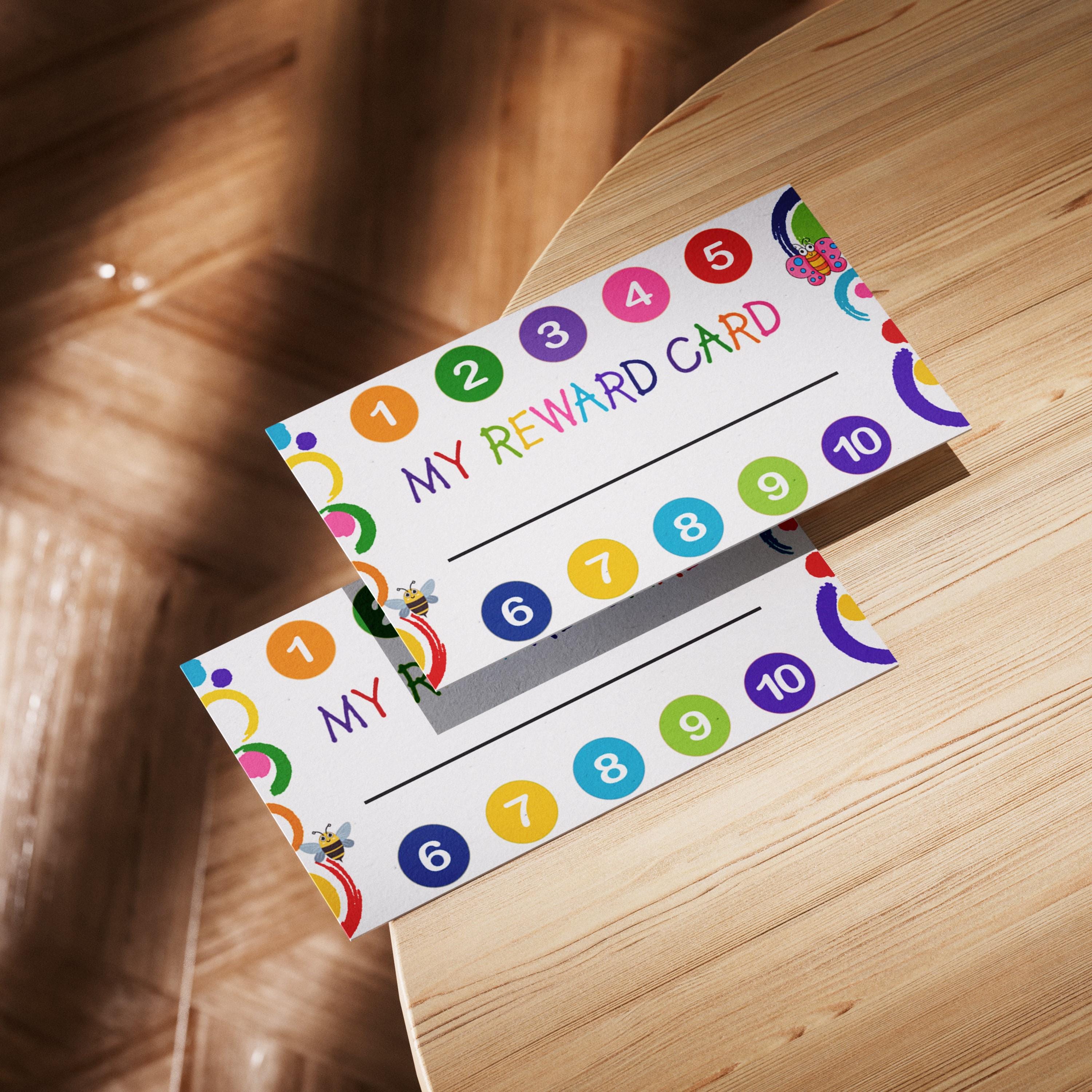 Printable School Punch Card | Student Reward Card - Etsy