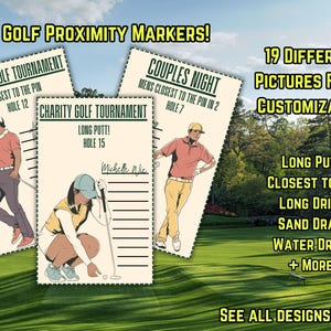 Golf Proximity Marker, Long Drive, KP, Long Putt, Golf Tournament ...
