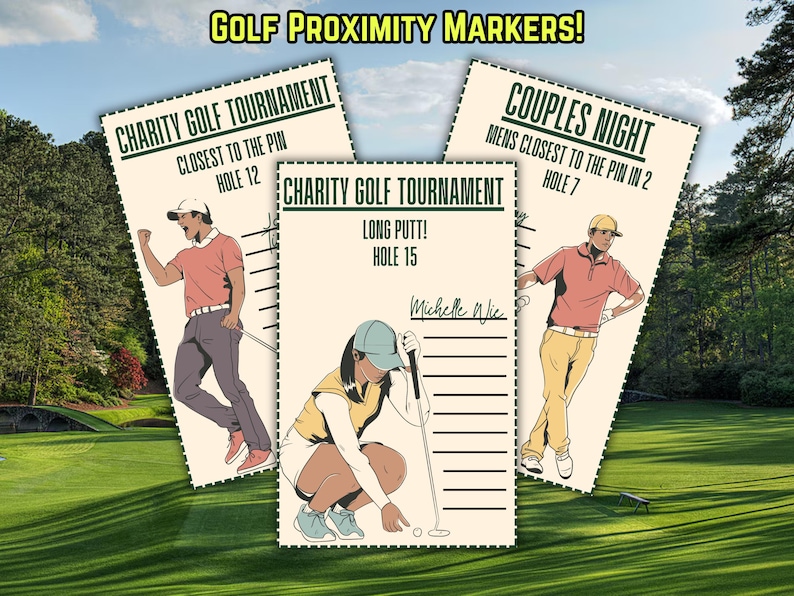 Golf Proximity Marker, Long Drive, KP, Long Putt, Golf Tournament ...