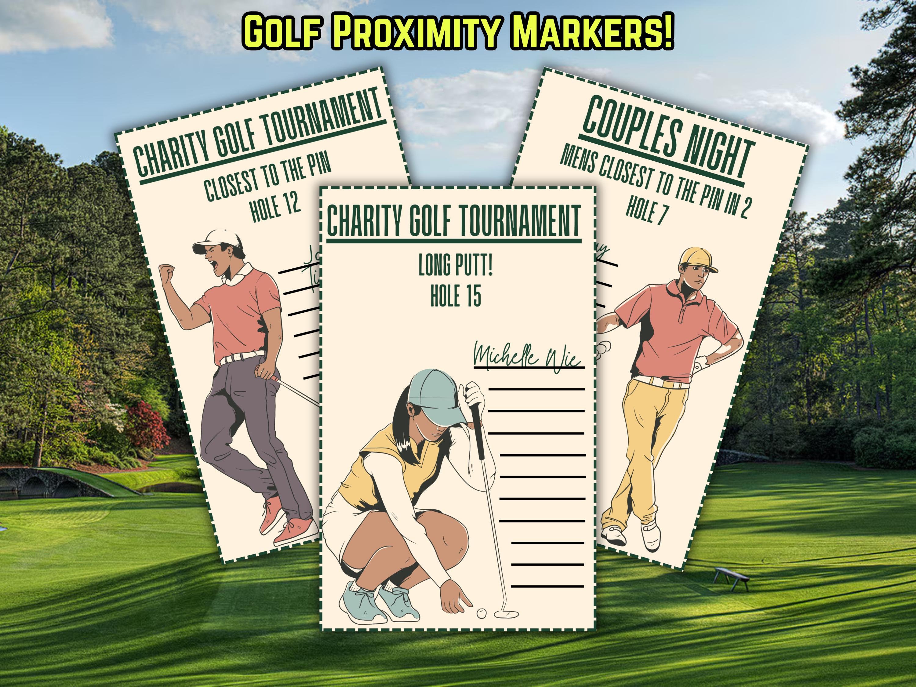 Golf Proximity Marker, Long Drive, KP, Long Putt, Golf Tournament ...