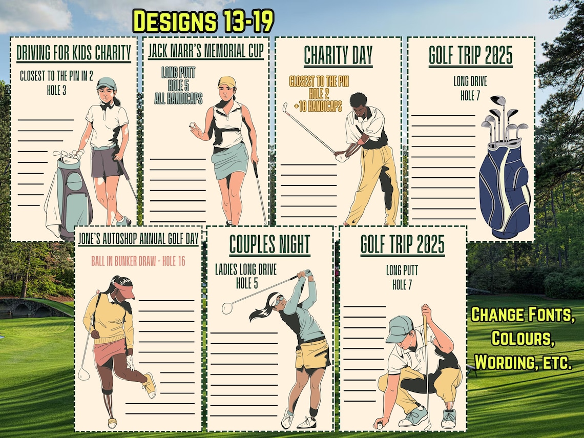 Golf Proximity Marker, Long Drive, KP, Long Putt, Golf Tournament ...