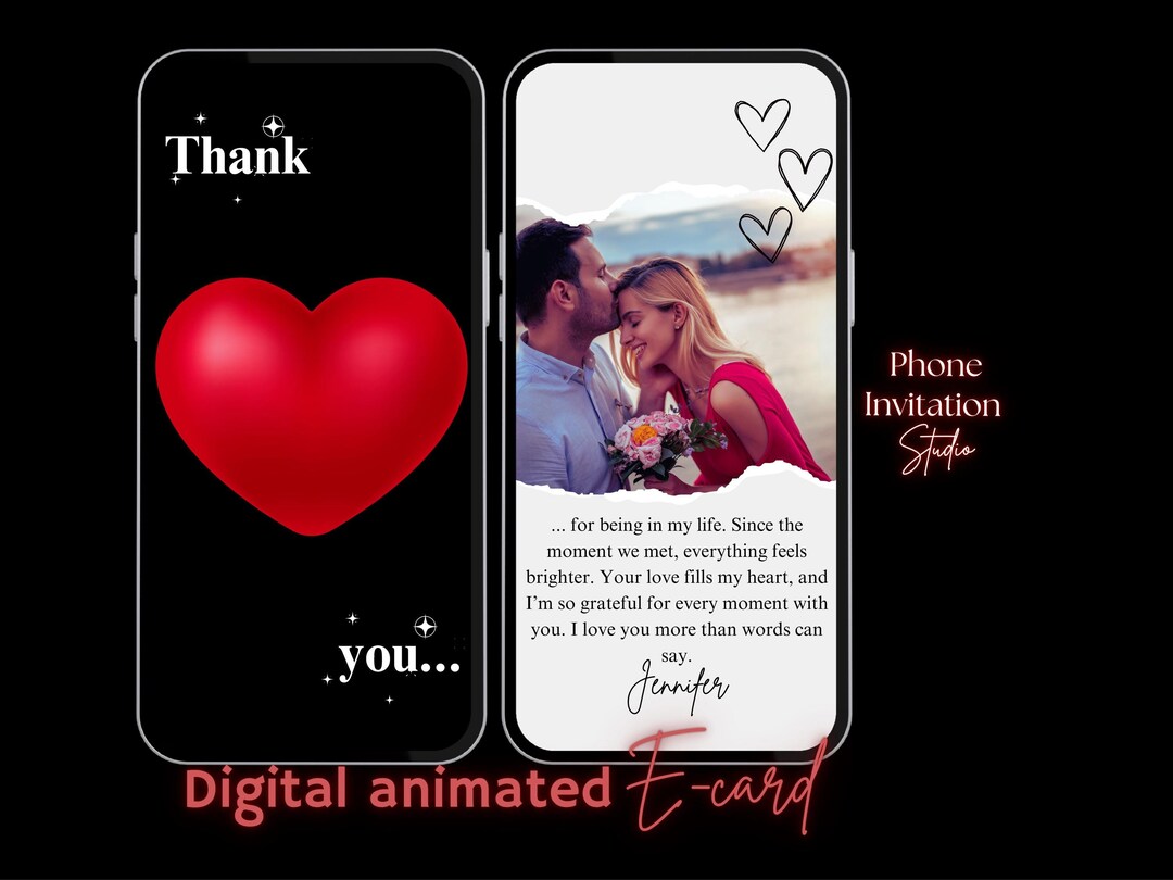 Editable Ecard | Valentines Greeting Card | Valentines Day | Digital ...