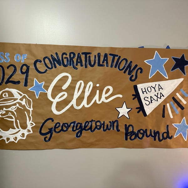 Brown Paper Banner - Etsy