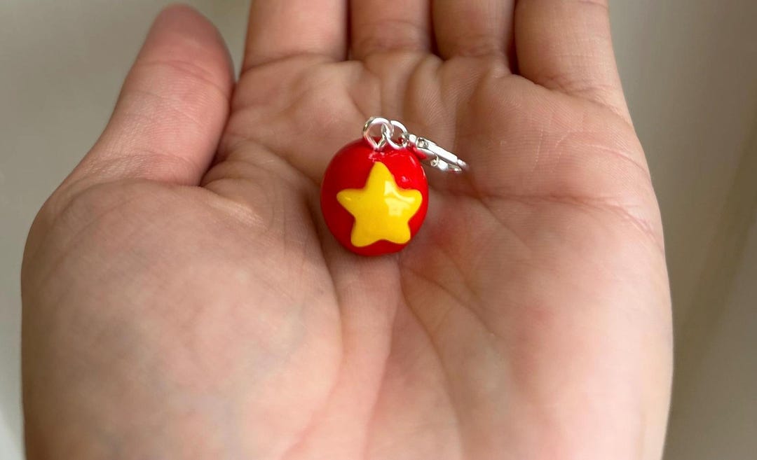 Coraline Mouse Ball Inspired Charm - Etsy