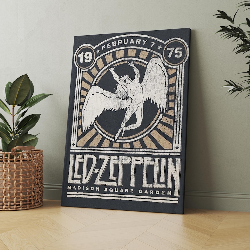 Led Zeppelin Concert Poster - Etsy