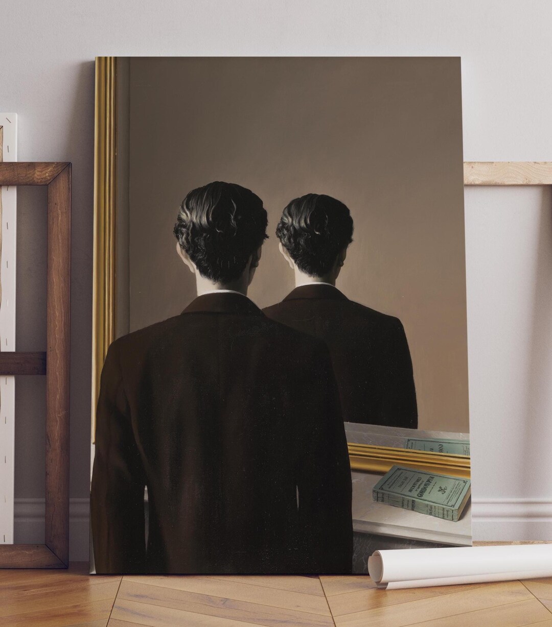 Rene Magritte Not to Be Reproduced Wall Art Print, Rene Magritte Home ...