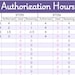 BCBA Caseload/hours Tracker | Google Sheets Template for Client ...