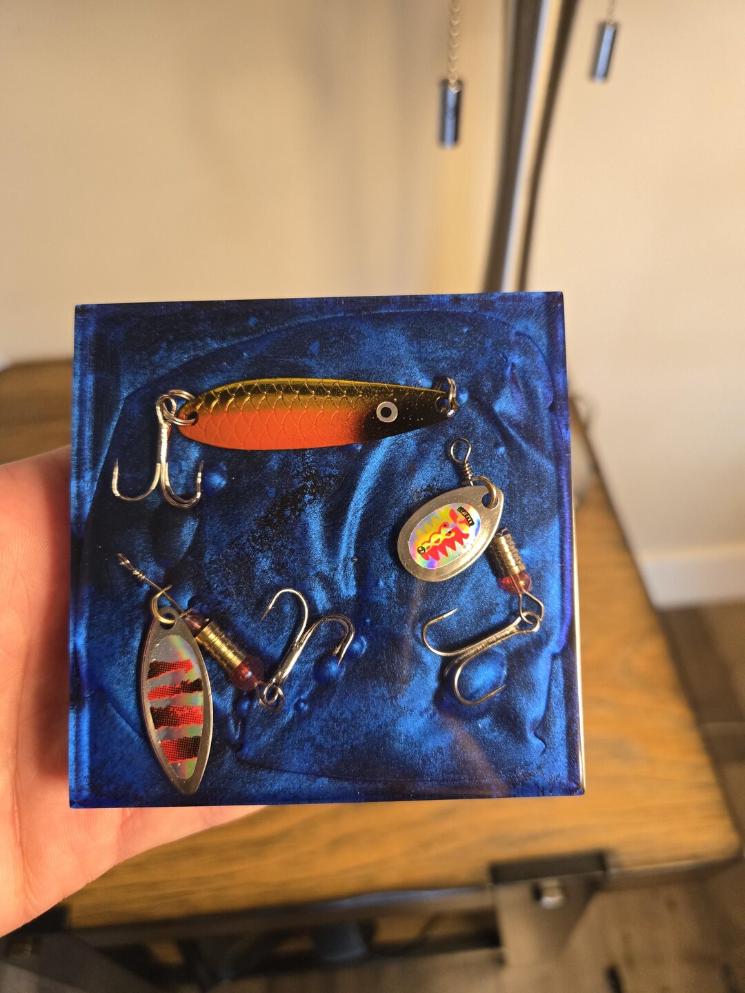 Fishing Lure Resin Coasters - Etsy