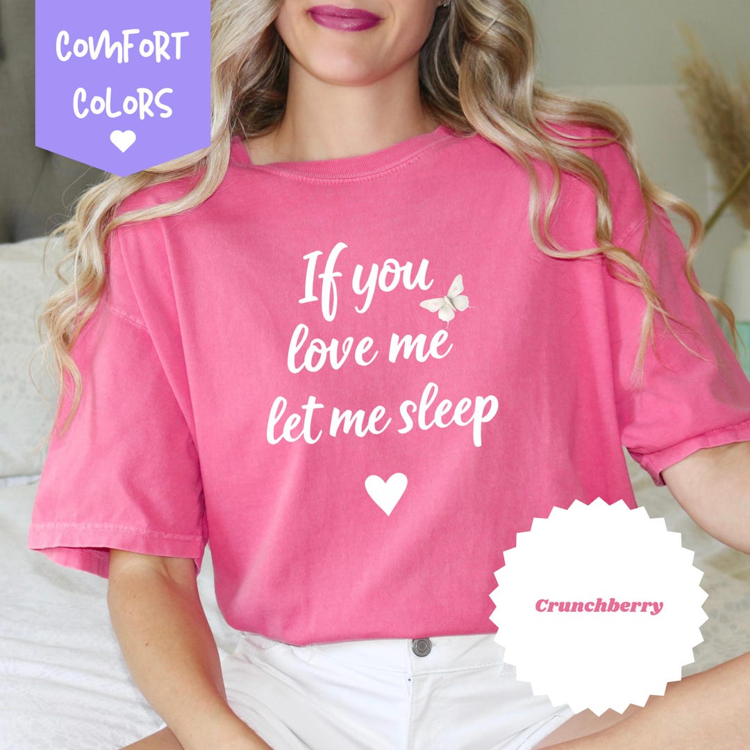 Sleepy Butterfly Unisex T-shirt, Love for Sleep Tee, Hidden Butterfly ...