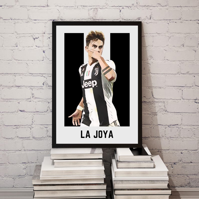 3 Prints Gigi Buffon Dybala Pogba Poster, Instant Download, Football ...