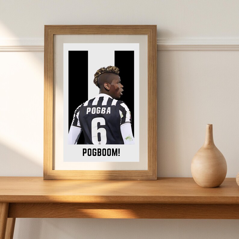 3 Prints Gigi Buffon Dybala Pogba Poster, Instant Download, Football ...