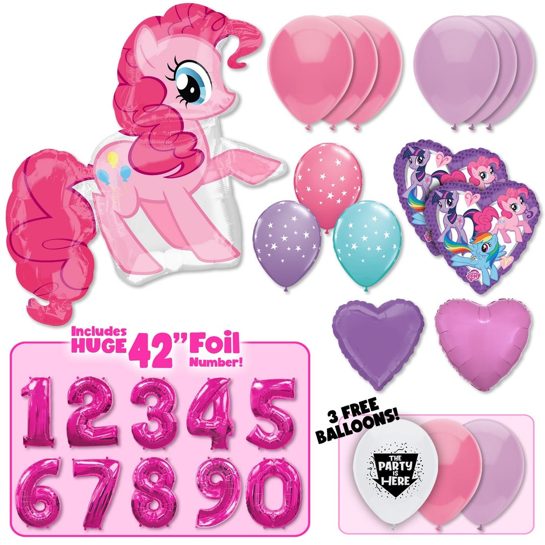 My Little Pony Pinkie Pie Deluxe Balloon Bouquet - Etsy