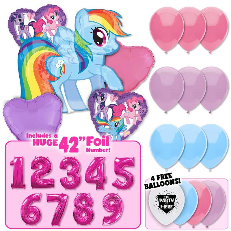 Rainbow Dash Birthday Party Decorations - Etsy